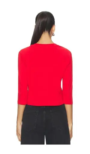 Daydreamer Daydreaming Raglan Tee In . Also - Red