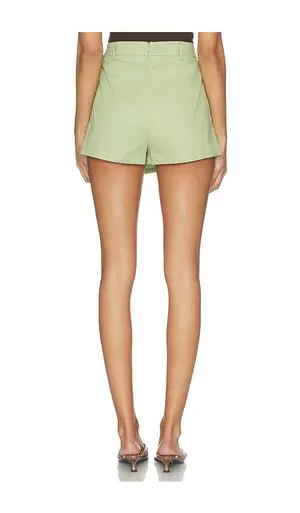 MORE TO COME Demi Wrap Skort - Olive