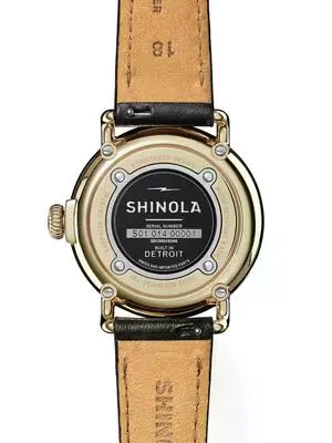 Shinola Runwell 36mm Watch With Dial And Date Window