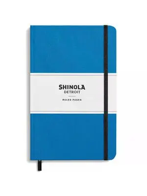 Shinola Medium Hard Ruled Journal - Blue