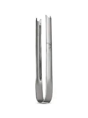 Christofle Malmaison Engraved Plated Ice Tong - Silver