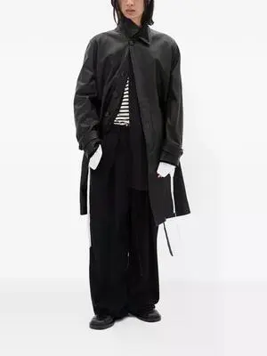 ANN DEMEULEMEESTER Pleated Wide-leg Trousers