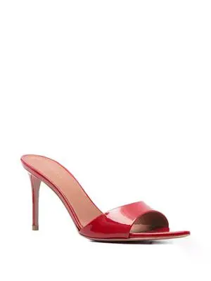 CASTAGNA Alexia Patent Sandals - Red