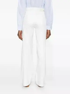 Patrizia Pepe Wide-leg Cotton Denim