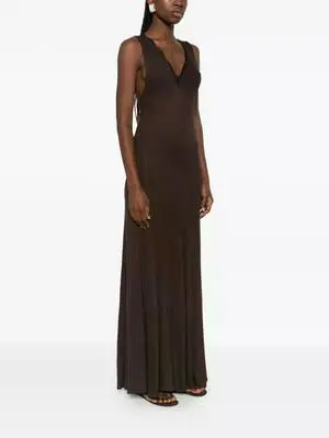 Nanushka Ignia Lace-detail Maxi Dress