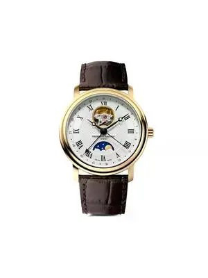FREDERIQUE CONSTANT Classics Heart Beat Moonphase Date Watch - Silver