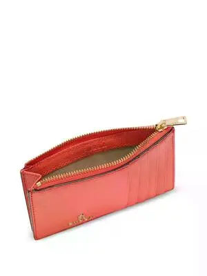 Furla Medium Camelia Leather Card Holder - Pink