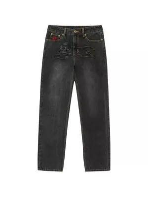ICECREAM Washed Graphic Jeans