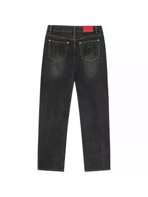 ICECREAM Washed Graphic Jeans
