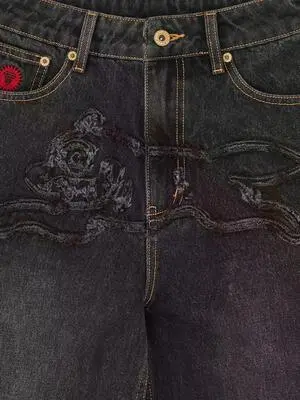 ICECREAM Washed Graphic Jeans