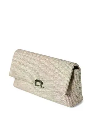 Brunello Cucinelli Sartorial Clutch Bag In Techno Raffia