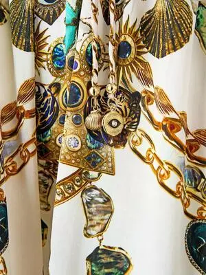 Camilla Crystal Embellishment Mini Dress