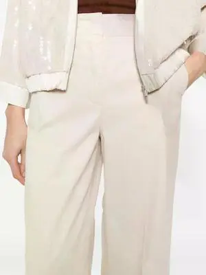 Peserico Wide-leg Palazzo Trousers