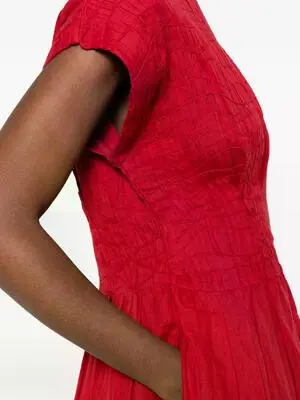 Sea Textured Midi Dress