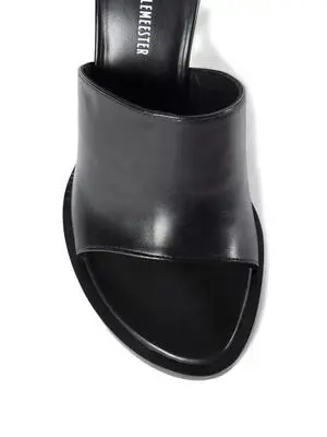 ANN DEMEULEMEESTER Ziya Nappa Leather Sandals