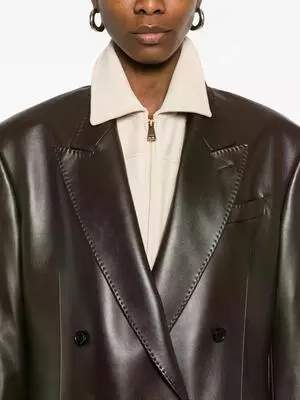 ERALDO Double-breasted Peak Lapel Blazer
