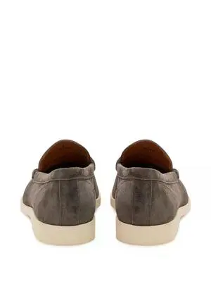 TOD'S Suede Penny Loafers