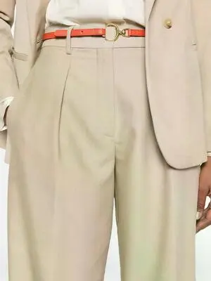 FORTE_FORTE Pleated Wide Leg Trousers