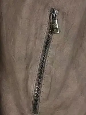 GIORGIO BRATO Zip Lamb Leather Jacket