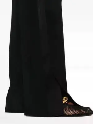 FORTE_FORTE Wide Leg Split Hem Trousers