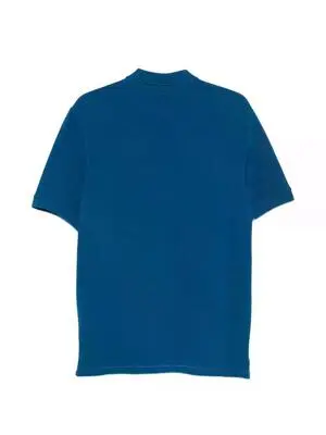 Paul Smith Zebra-patch Regular-fit Polo Shirt - Blue