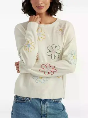 Chinti & Parker Garden Flowers Sweater
