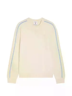 Casablanca Striped Sweater - Neutrals