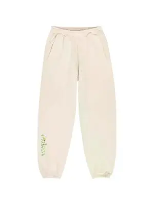 MALBON Logo-embroidery Track Pants - Neutrals