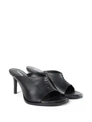 ANN DEMEULEMEESTER Semi-glossy Leather Pumps