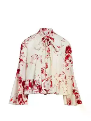 Giambattista Valli Printed Blouses