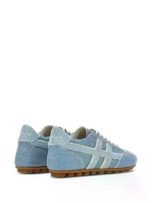 Hogan Olympia Sneakers With Appliqué Detail - Blue