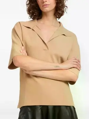 YVES SALOMON Knitted Top - Neutrals