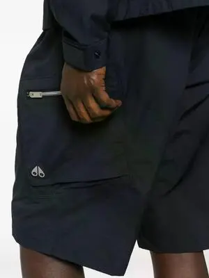 Moose Knuckles Zip Pocket Shorts - Blue