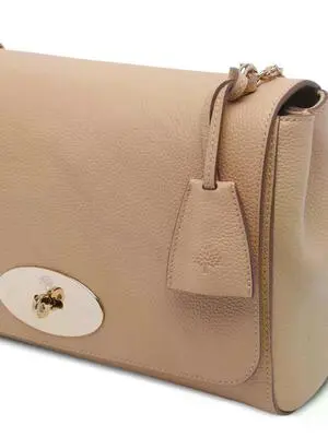 Mulberry Medium Lily Turn-lock Chain Leather Shoulder Bag - Neutrals