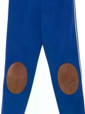 Prada Knee-patch Stripe Trousers