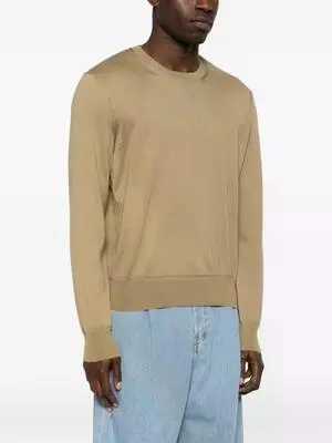 TOM FORD Crewneck Knitted Sweater - Neutrals