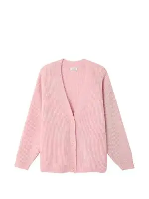 American Vintage East Long-sleeve Cardigan - Pink