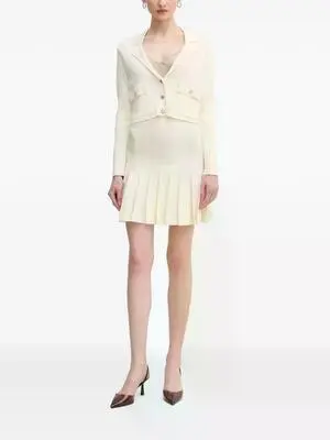 GAUDI Cropped Cardigan With Front Button Fastening