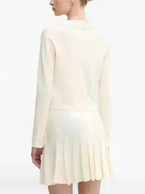 GAUDI Cropped Cardigan With Front Button Fastening