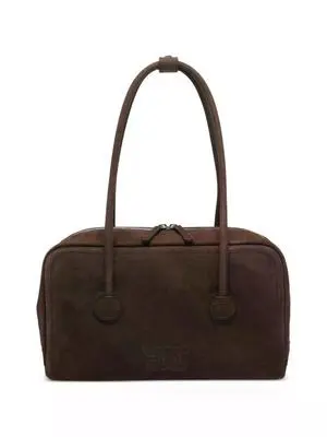 MARGESHERWOOD Soft Boston Shoulder Bag Brown