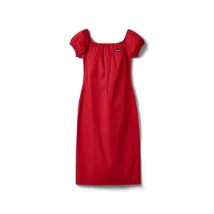 Miu Miu Poplin Dress - Red