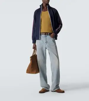 Saint Laurent Cotton-blend Track Jacket
