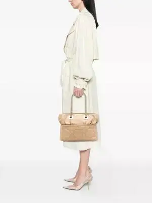 Dior Lambskin Cannage Granville Chain Tote Bag