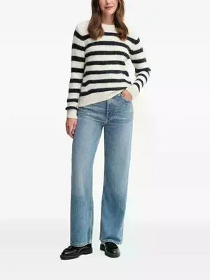 MOS MOSH Striped Knitwear With Round Neck