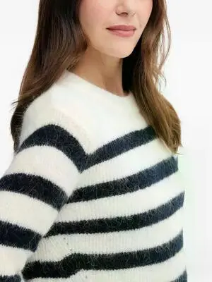 MOS MOSH Striped Knitwear With Round Neck