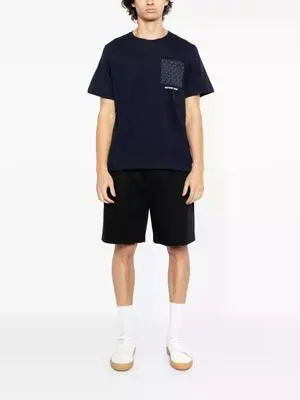 Michael Kors Logo Monogram Pocket T-shirt