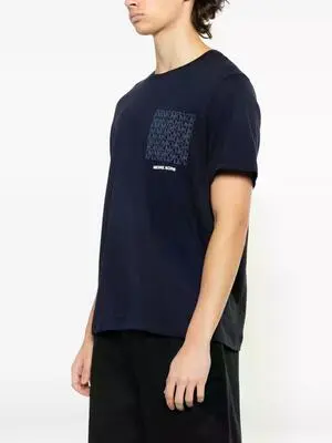 Michael Kors Logo Monogram Pocket T-shirt