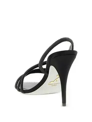 Rene Caovilla Embellished Stiletto Sandals