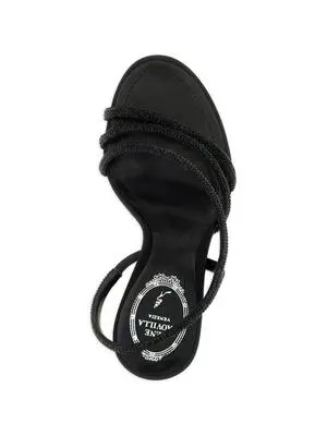 Rene Caovilla Embellished Stiletto Sandals