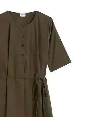 Aspesi Tie-waist Midi Dress - Green
